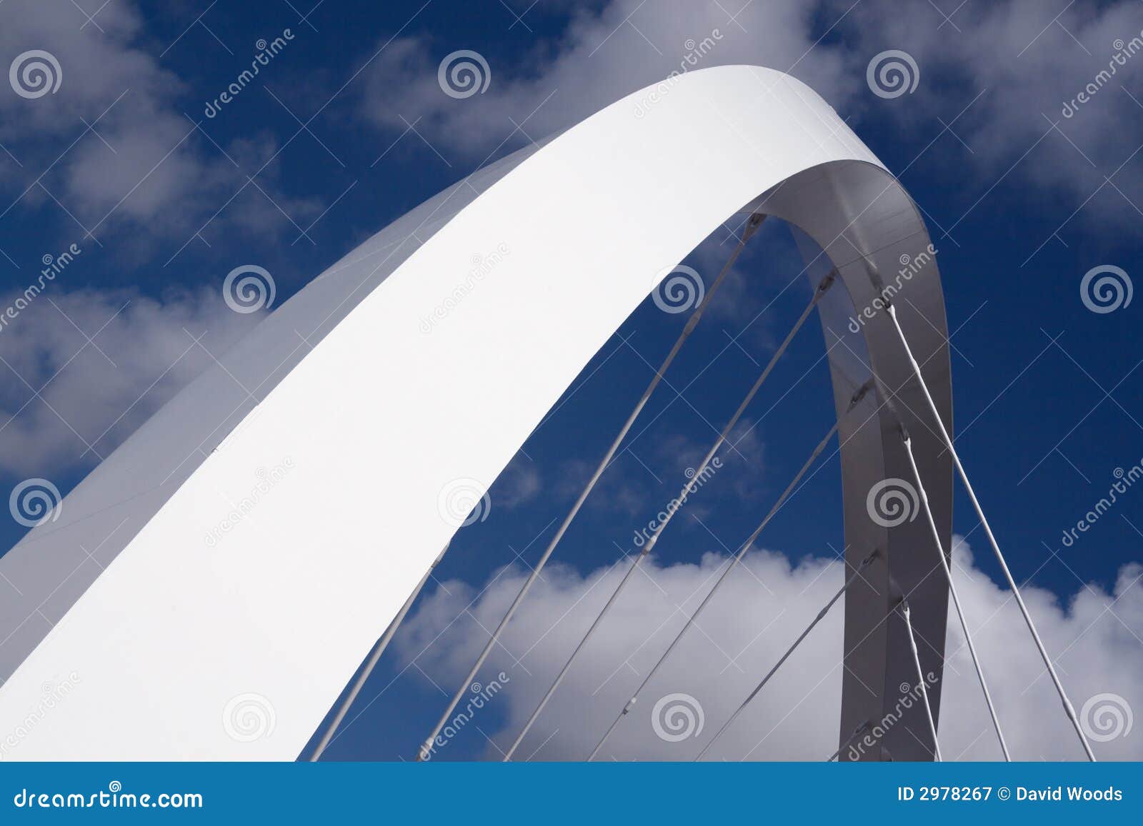 Suspension arc stock image. Image of architecture, cable - 2978267