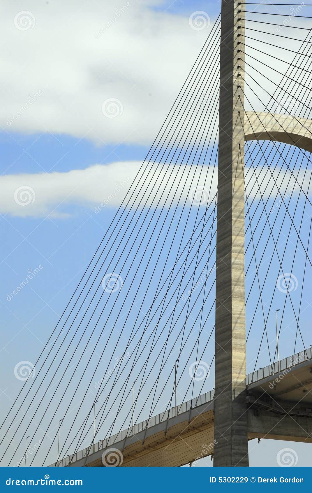 Suspension Bridge stock image. Image of design, architecture - 5302229