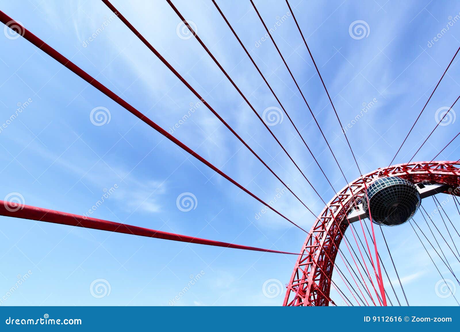 Suspension bridge stock photo. Image of geometric, landmark - 9112616
