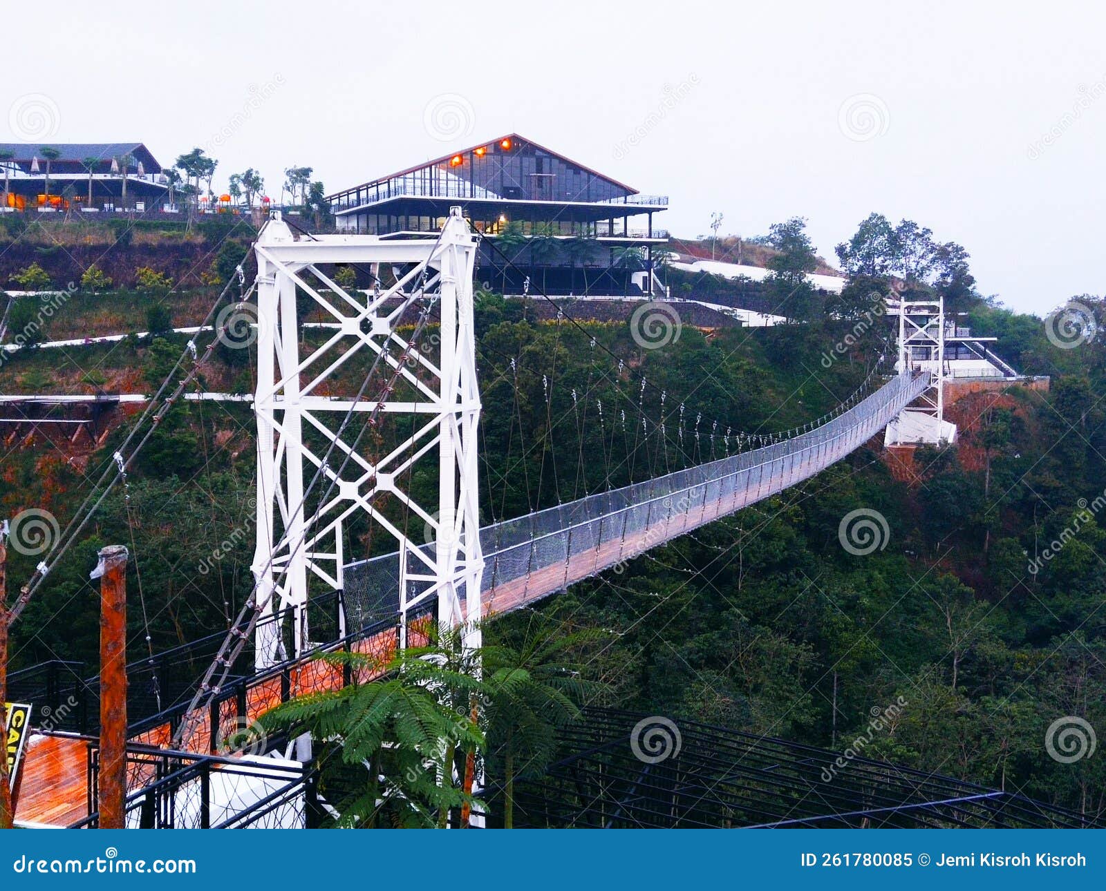 Suspension Bridge in the Nice Funtastic Park Which is Very Beautiful ...