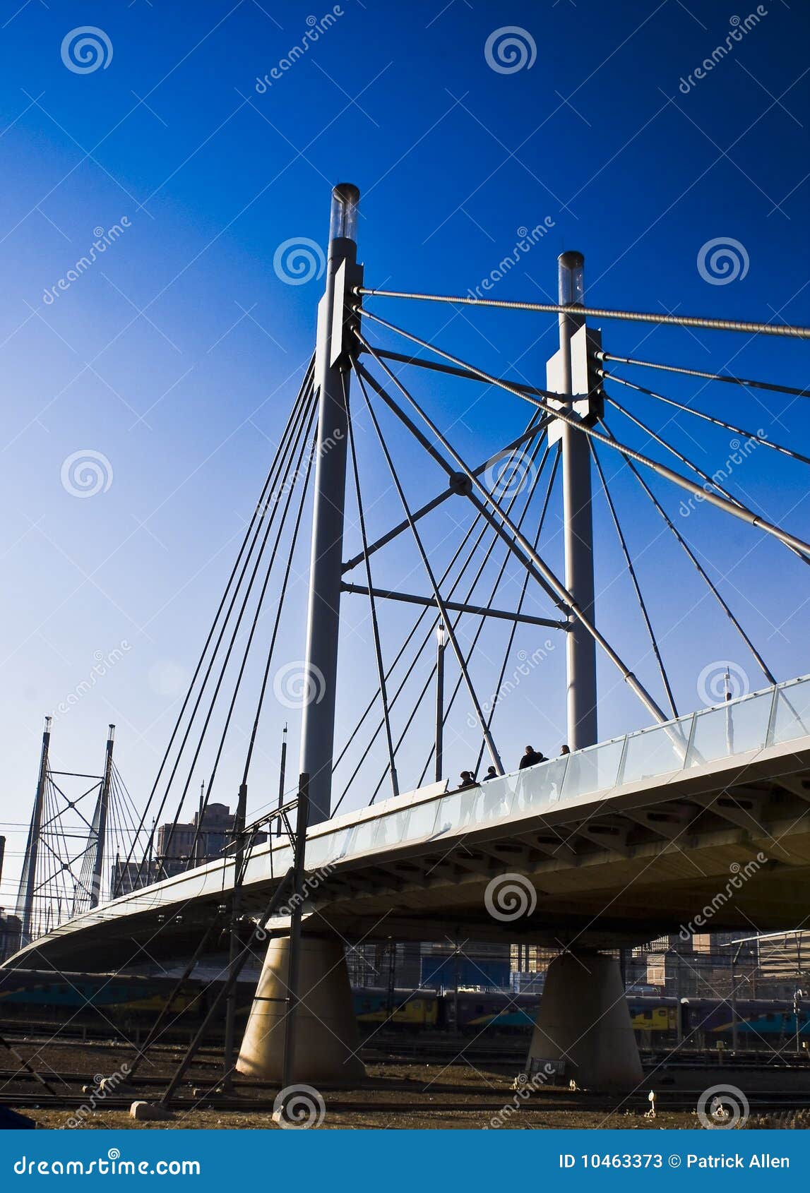 Suspension Bridge & Walkway Stock Image - Image of design, link: 10463373