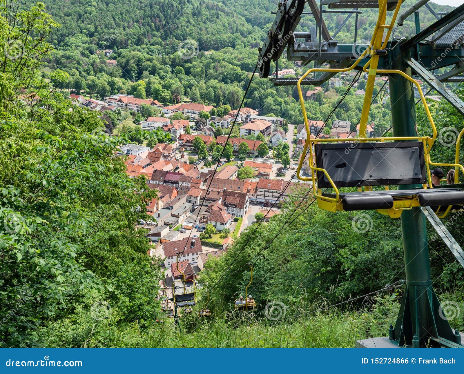 Suspension Cable Railway in Lauterberg, Harz Germany Editorial Photo ...