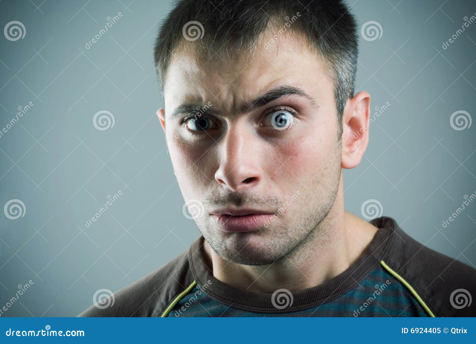 Suspicion. stock image. Image of knit, behavior, furious - 6924405