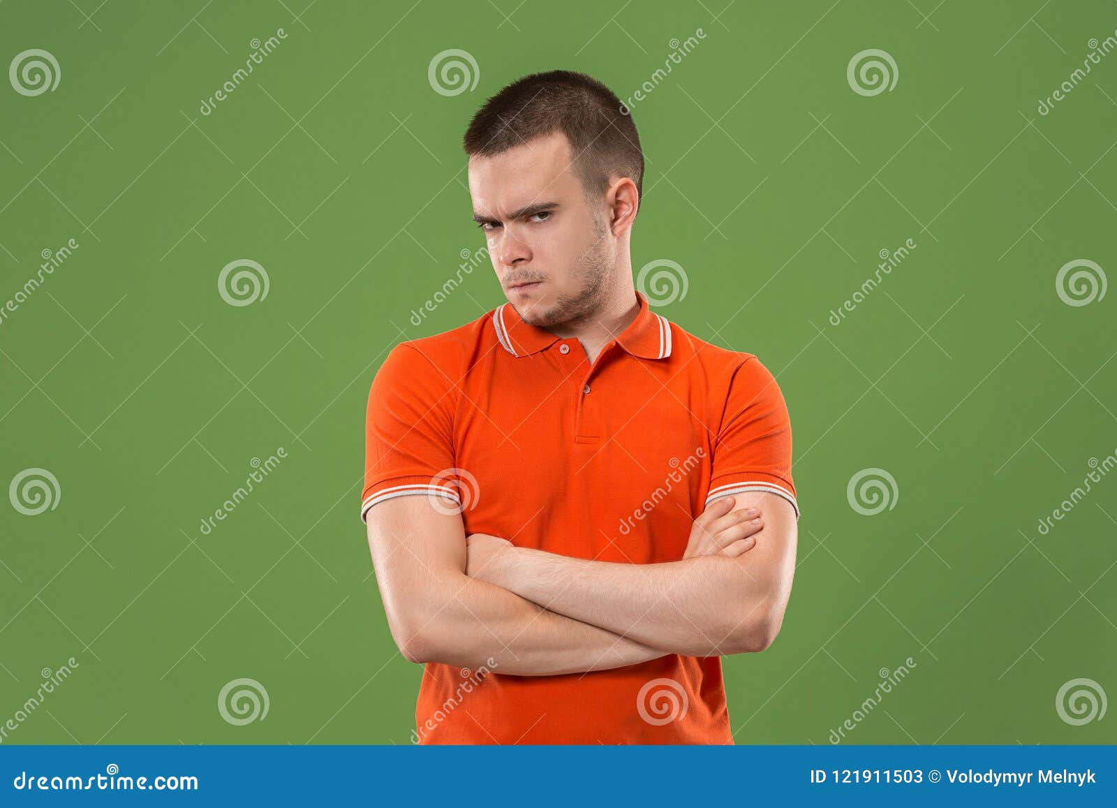 Suspiciont. Doubtful Pensive Man with Thoughtful Expression Making ...