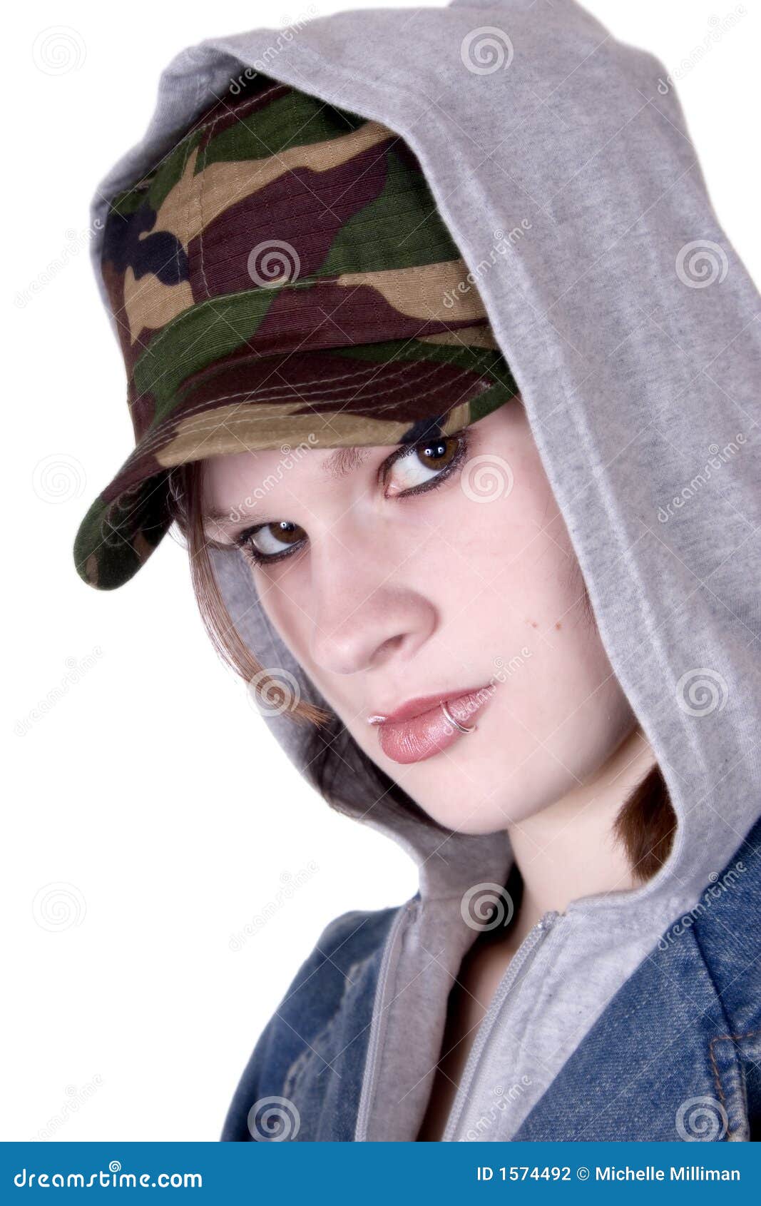 Suspicious stock photo. Image of portrait, attitude, cool - 1574492