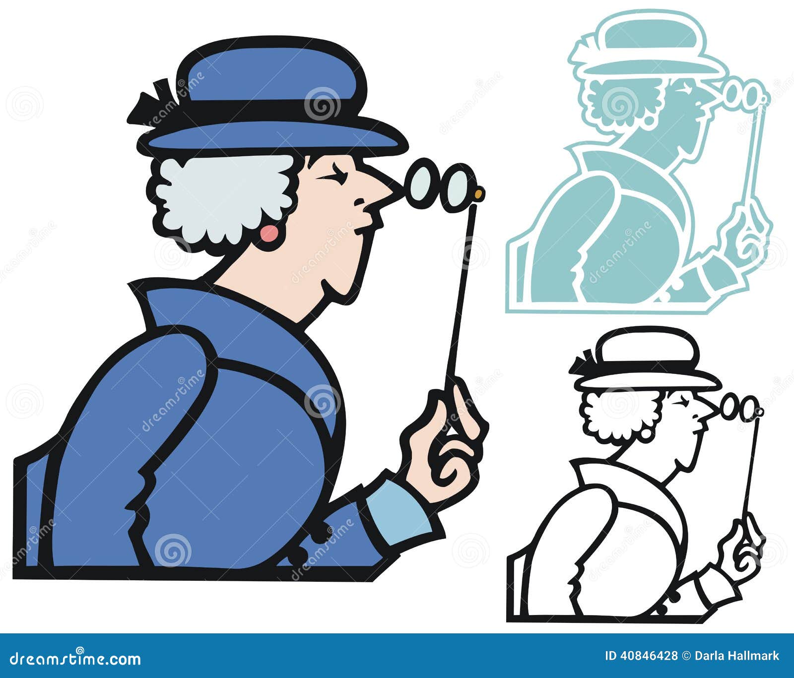 Suspicious character stock vector. Illustration of character - 40846428