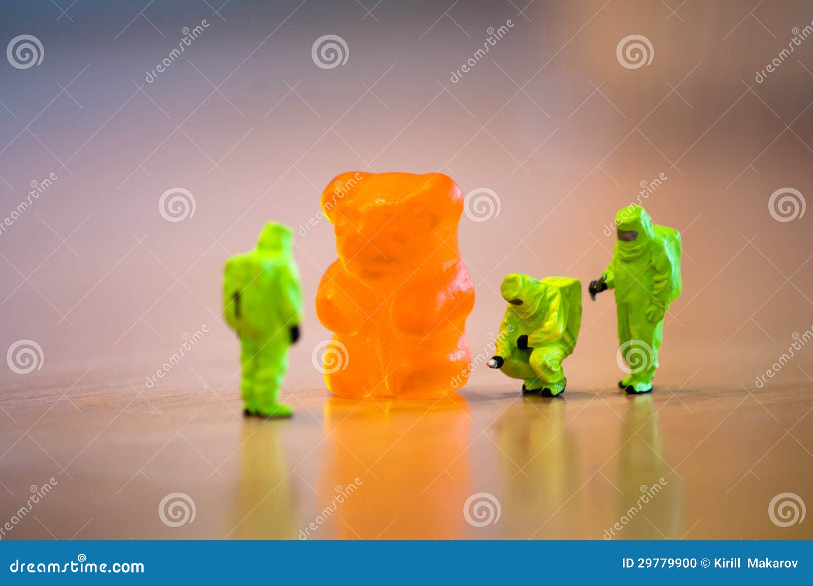 Suspicious Object. Scientists Inspecting Stock Photo - Image of food ...