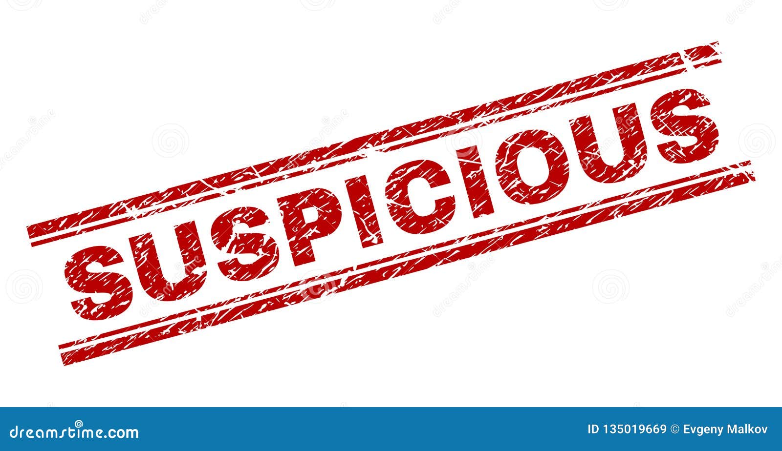 Grunge Textured SUSPICIOUS Stamp Seal Stock Vector - Illustration of ...