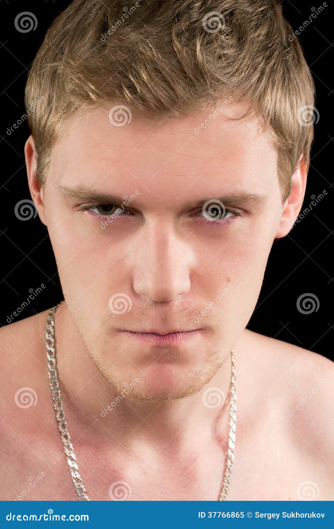 Suspicious young man stock image. Image of black, negative - 37766865