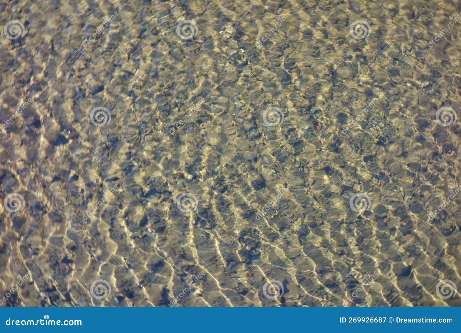 Clear Stream Water Surface Texture Background Stock Image - Image of ...