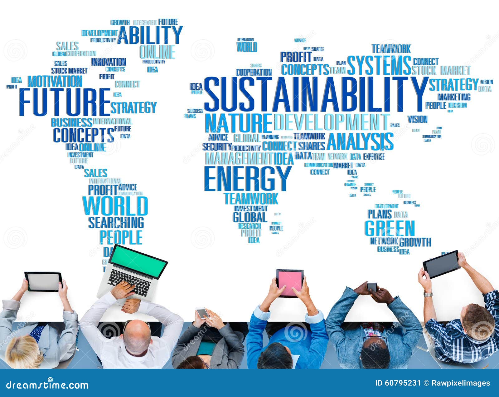 Sustainability Environmental Conservation Ecology Concept Stock Image ...