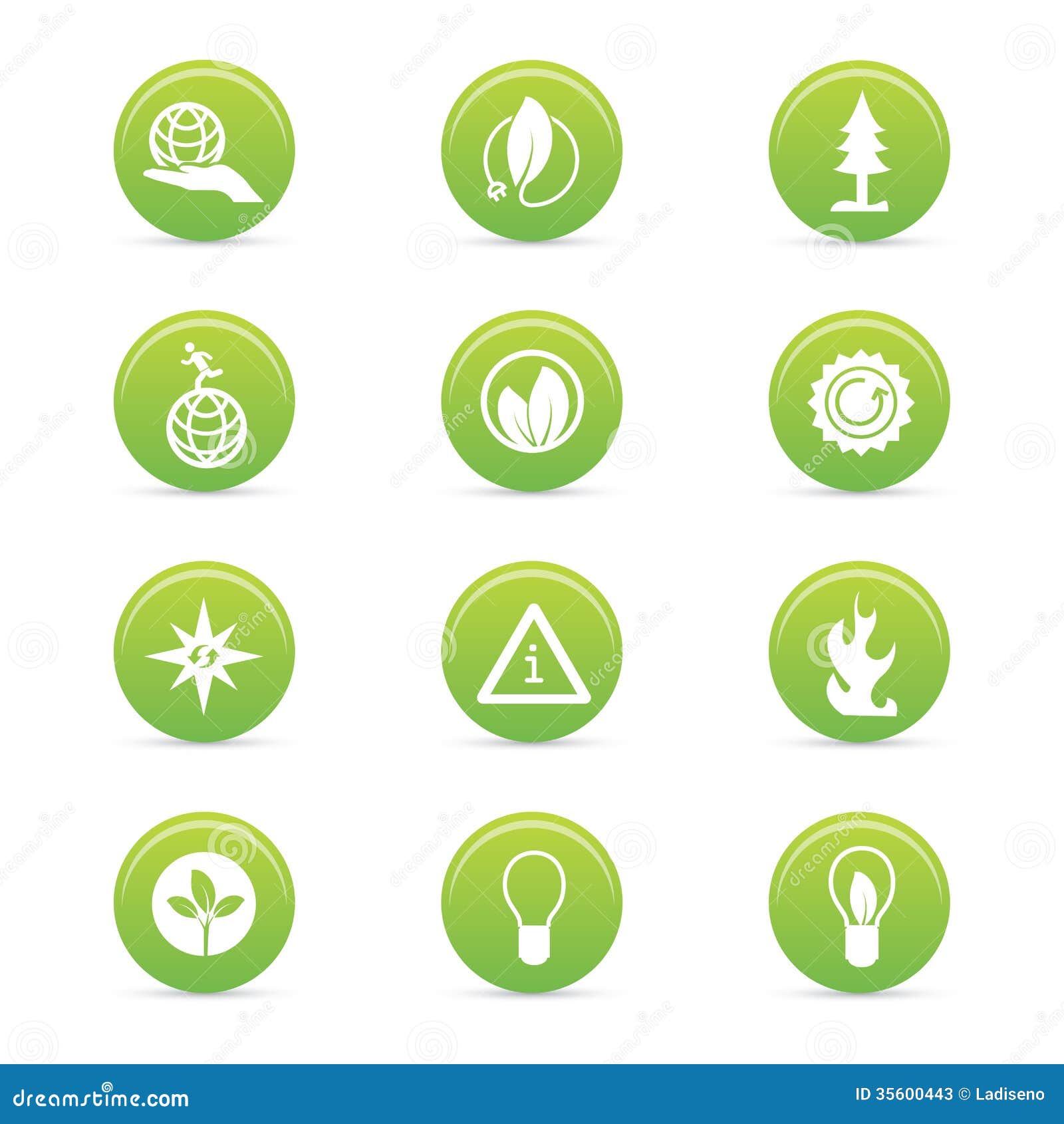 Sustainability Icons Stock Photos - Image: 35600443