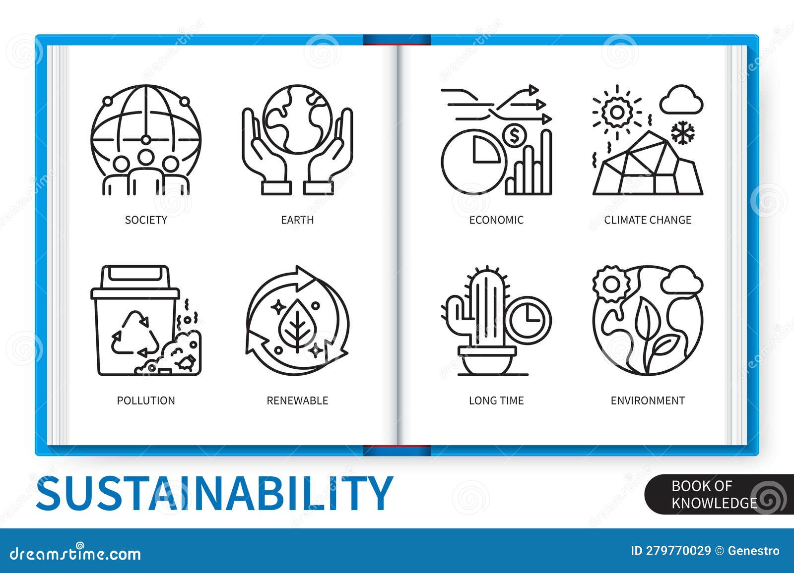 Linear Sustainability Icon From Ecology Outline Collection. Thin Line ... Linear Sustainability Icon From Ecology Outline Collection. Thin Line ...