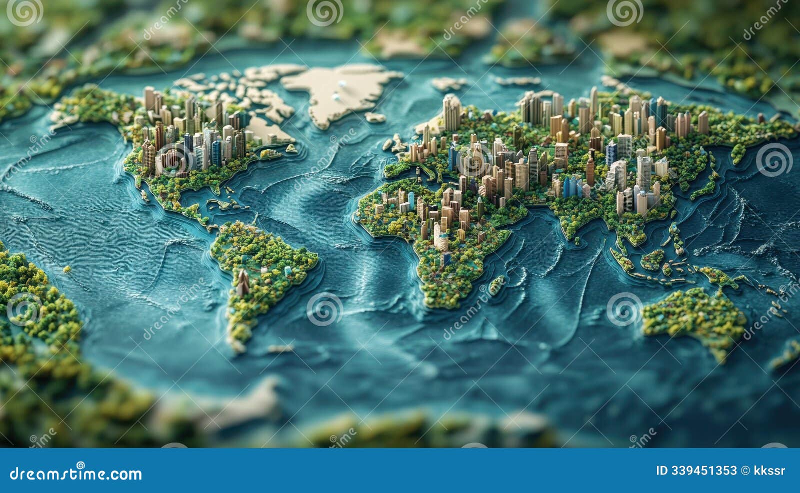 Sustainability Map, a Global Map Featuring Markers that Track ...