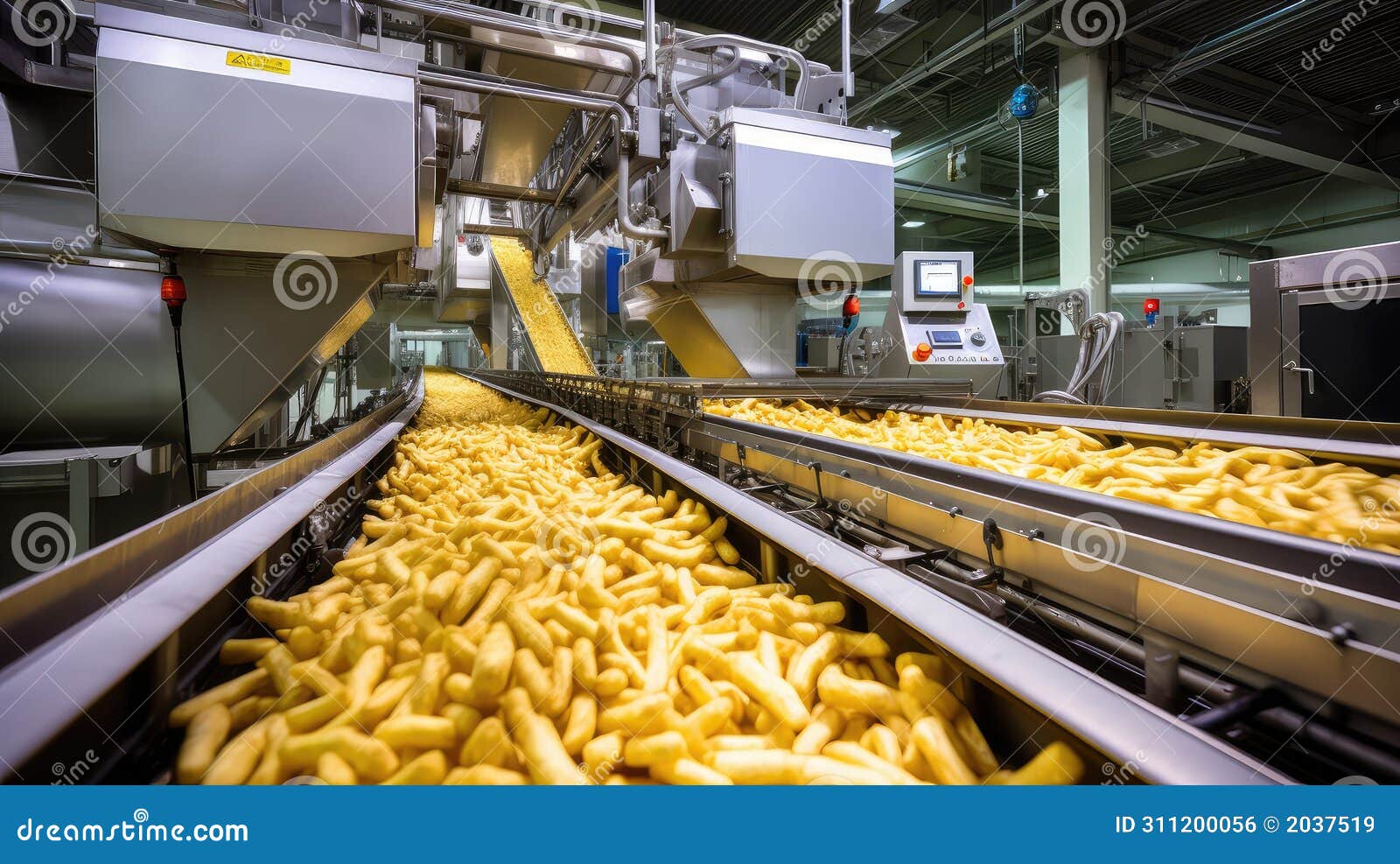 Sustainability Modern Food Processing Stock Illustration - Illustration ...