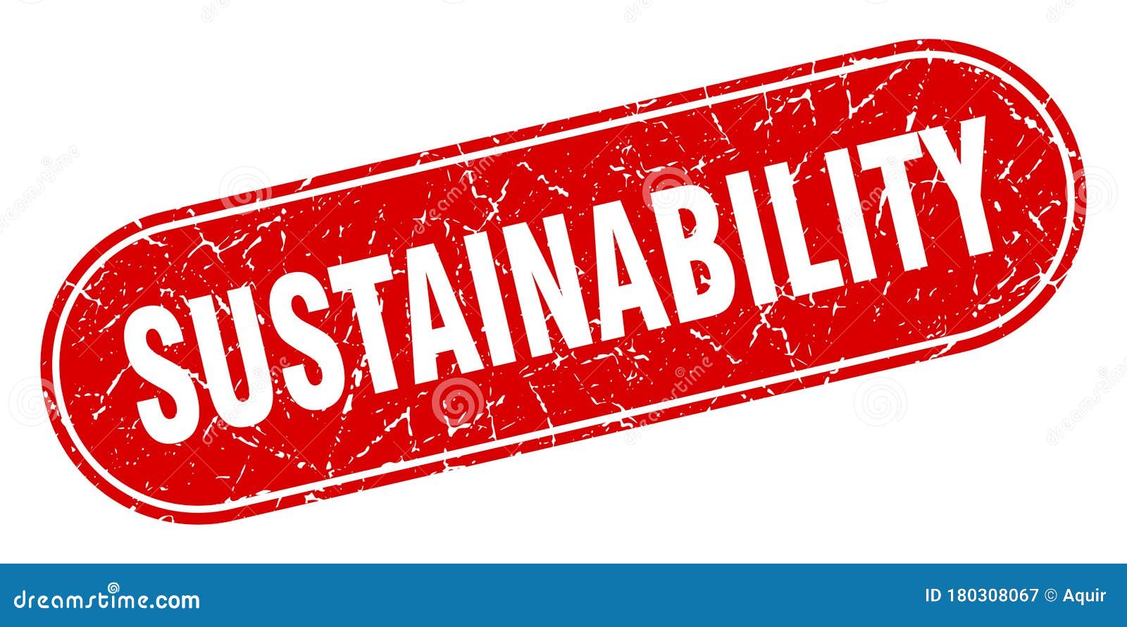 Sustainability Sign. Sustainability Grunge Stamp Stock Vector ...
