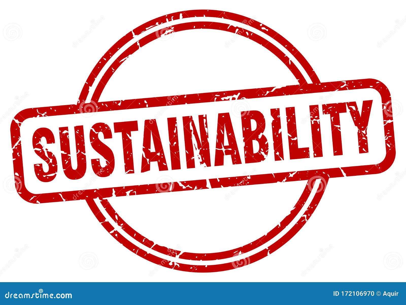 Sustainability Stamp. Sustainability Round Grunge Sign Stock Vector ...