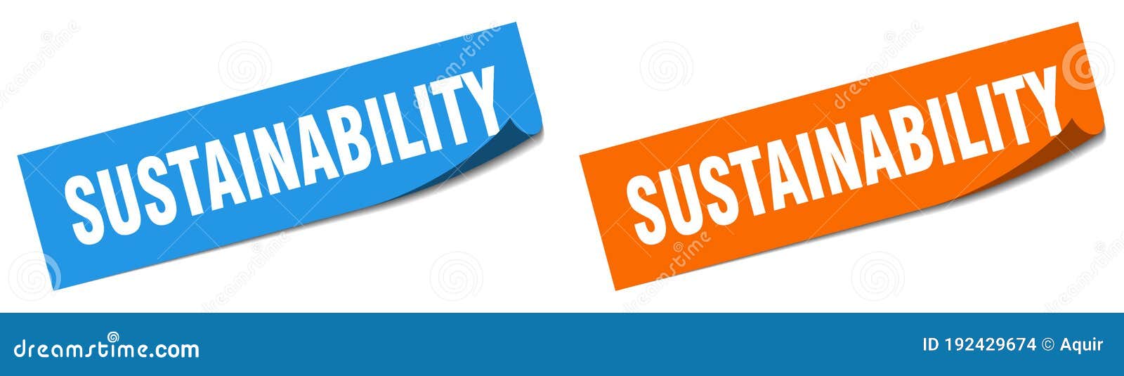 Sustainability Sticker. Sustainability Sign Set Stock Vector ...
