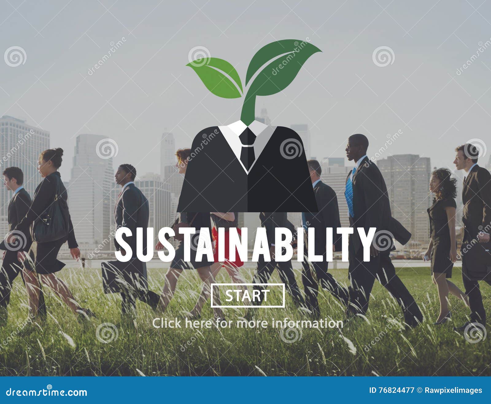 Sustainability Think Green Ecology Environment Concept Stock Image ...