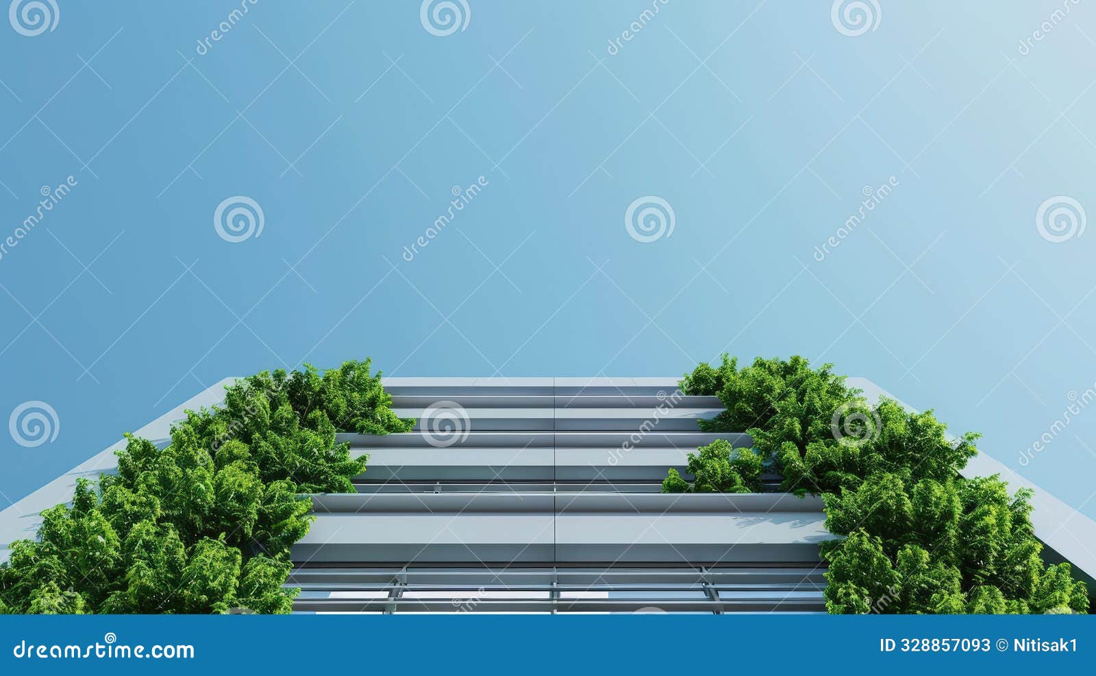 Sustainable Architecture Carbonnegative Building Stock Illustration ...