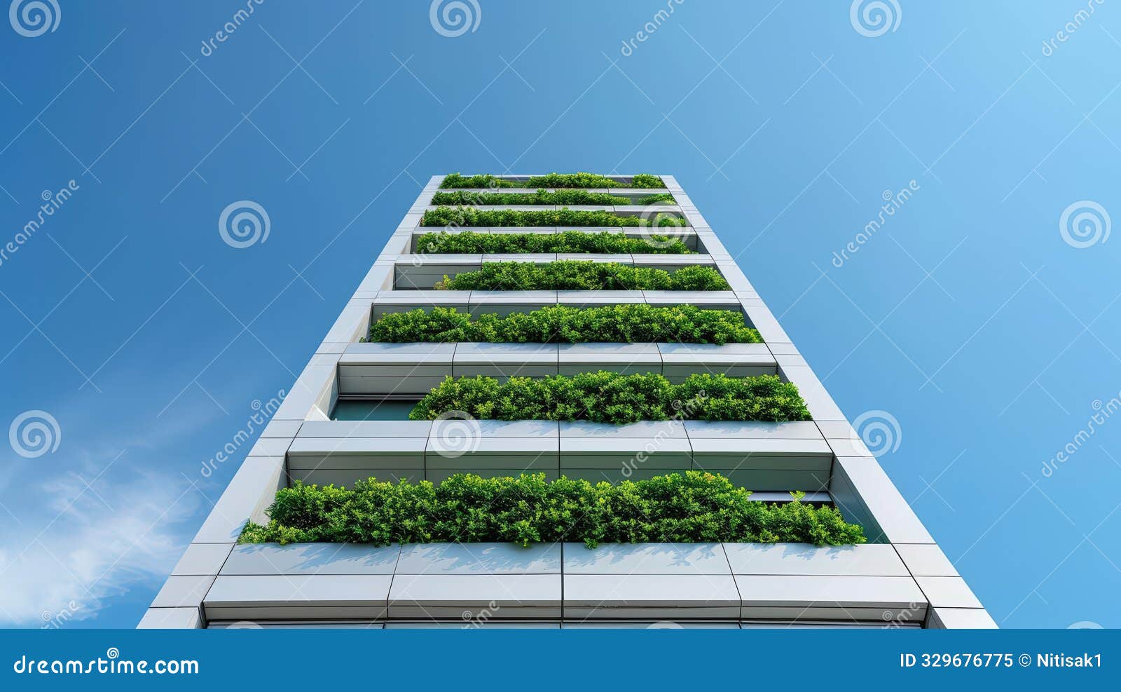 Sustainable Architecture Carbonnegative Building Stock Illustration ...