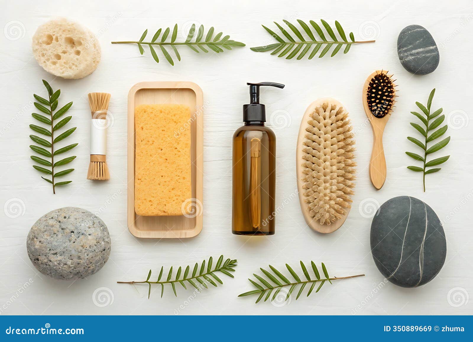 Sustainable Bath Essentials with Natural Accessories and Eco-friendly ...