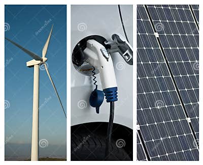 Sustainable Development Collage Stock Image - Image of environment ...