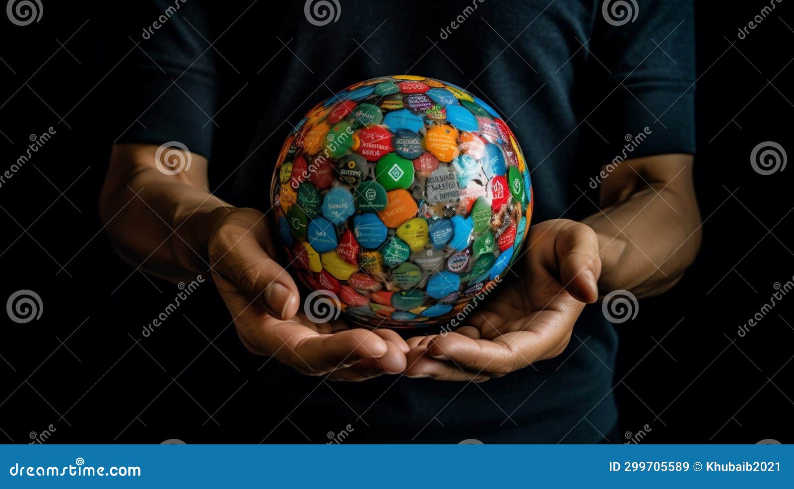 Sustainable Development Goal (SDGs) Concept.Hands-holding Global ...