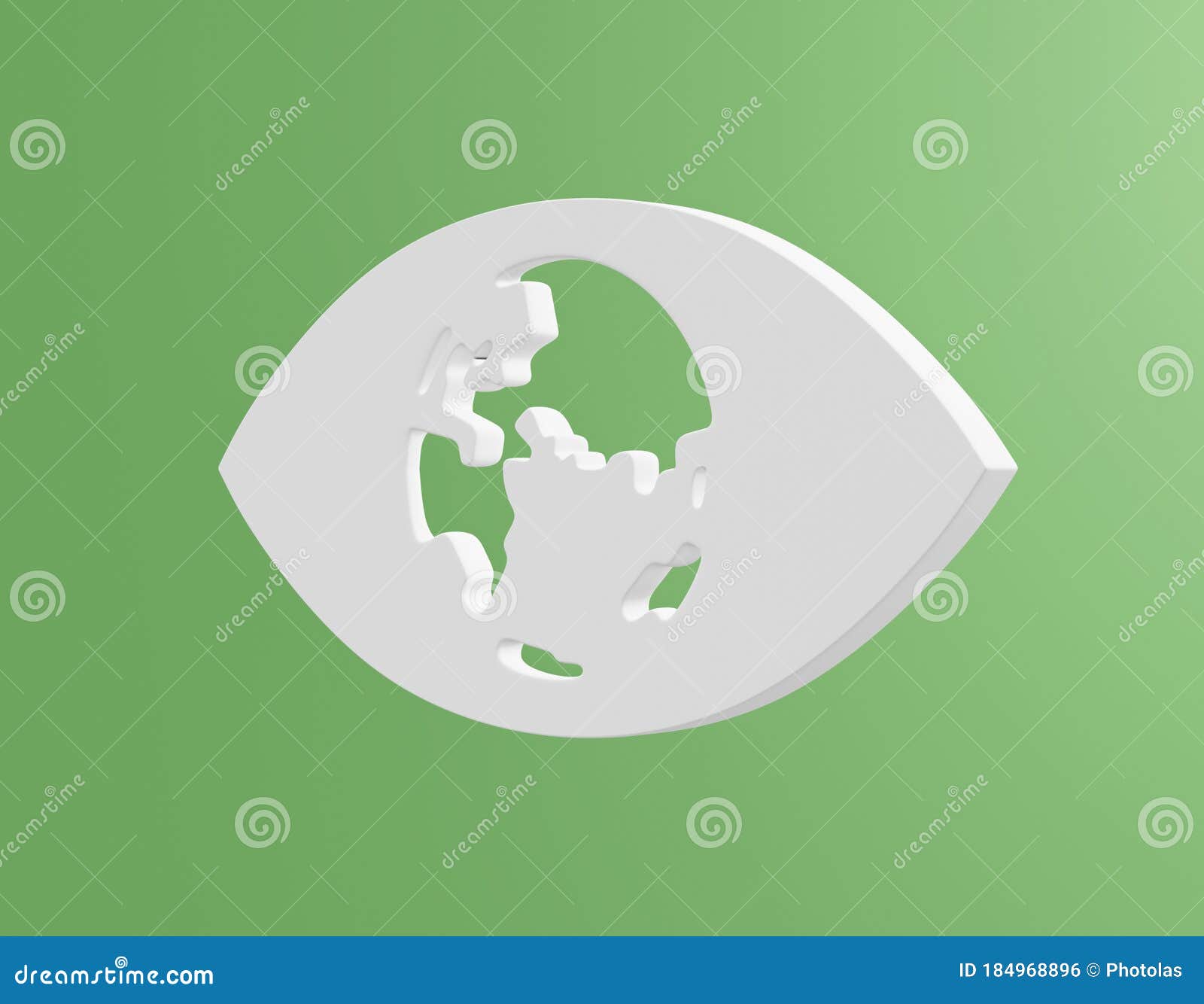Sustainable Development Goals Climate Action Icon. 3D Rendering Stock ...