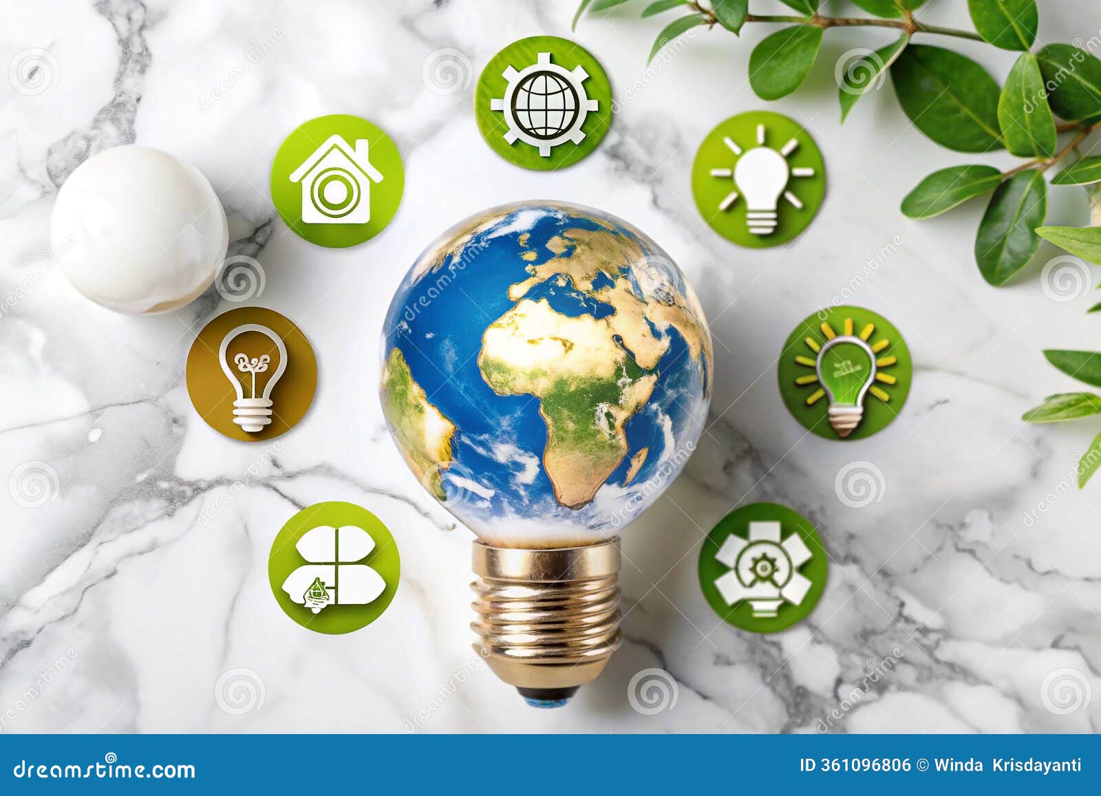 Sustainable Earth Day 2024 Poster Background Royalty-Free Stock Image ...