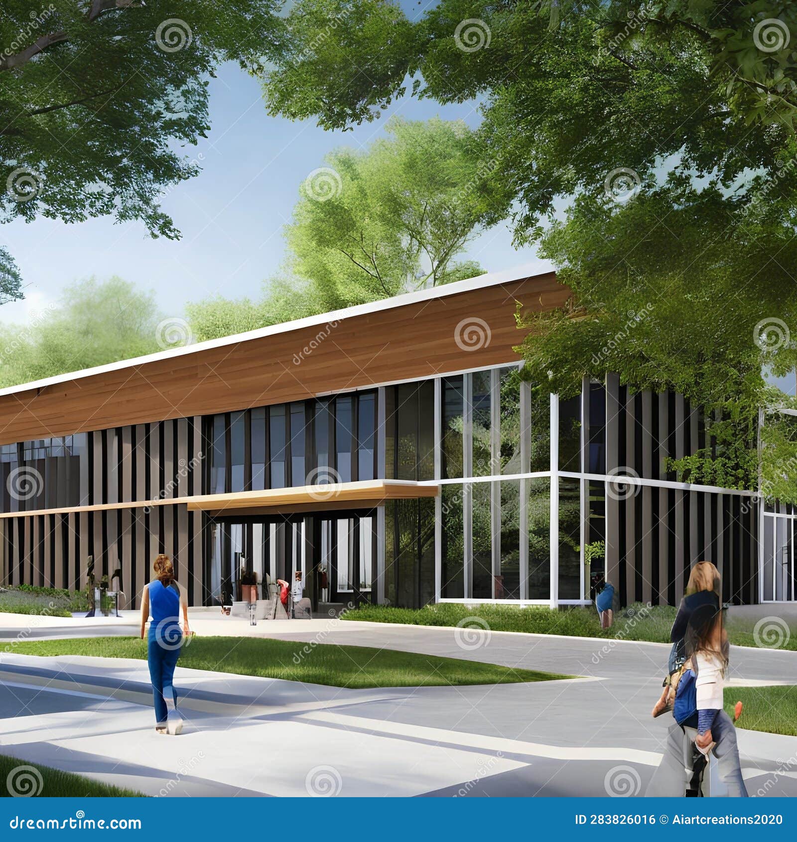 184 a Sustainable Educational Center with Eco-friendly Classrooms ...