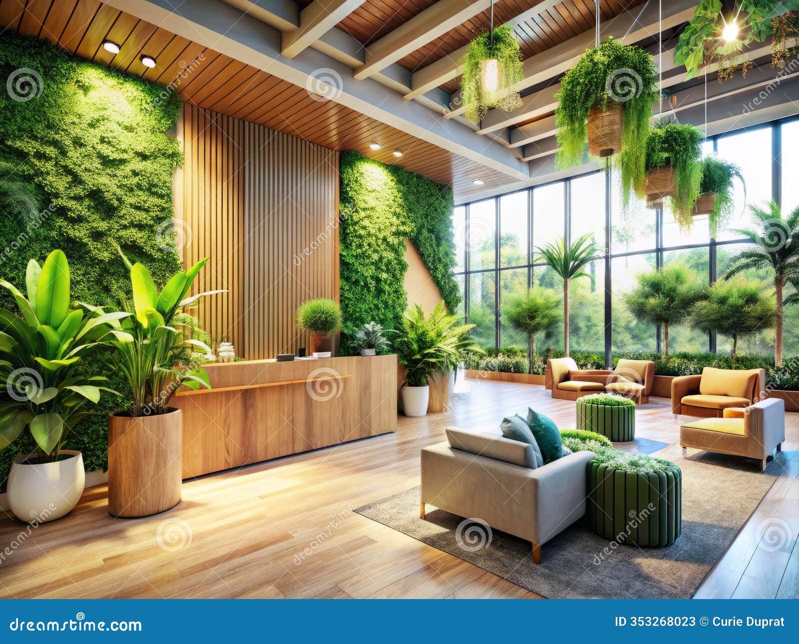 Sustainable Event Space Design AIGenerated Interior Sustainable ...