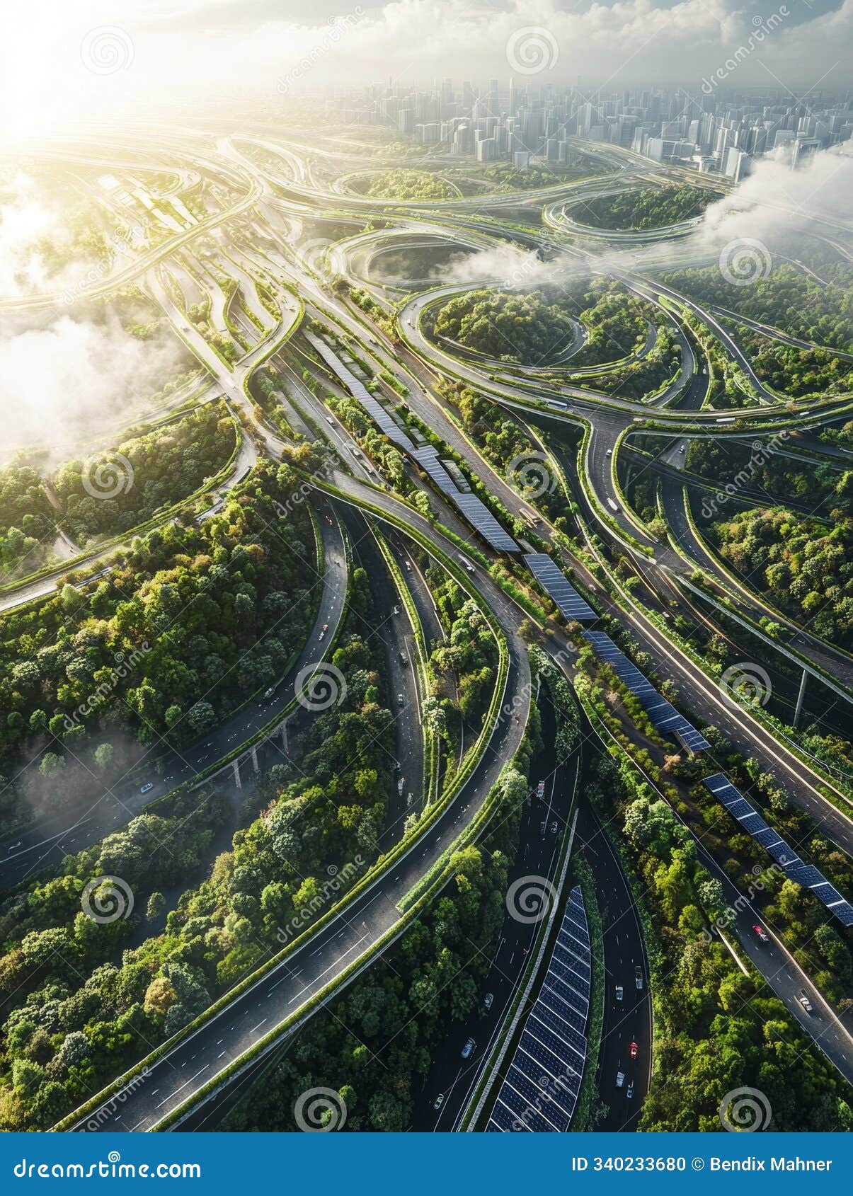 Sustainable Future: Autonomous Vehicles NavigatingHarmonious Green ...
