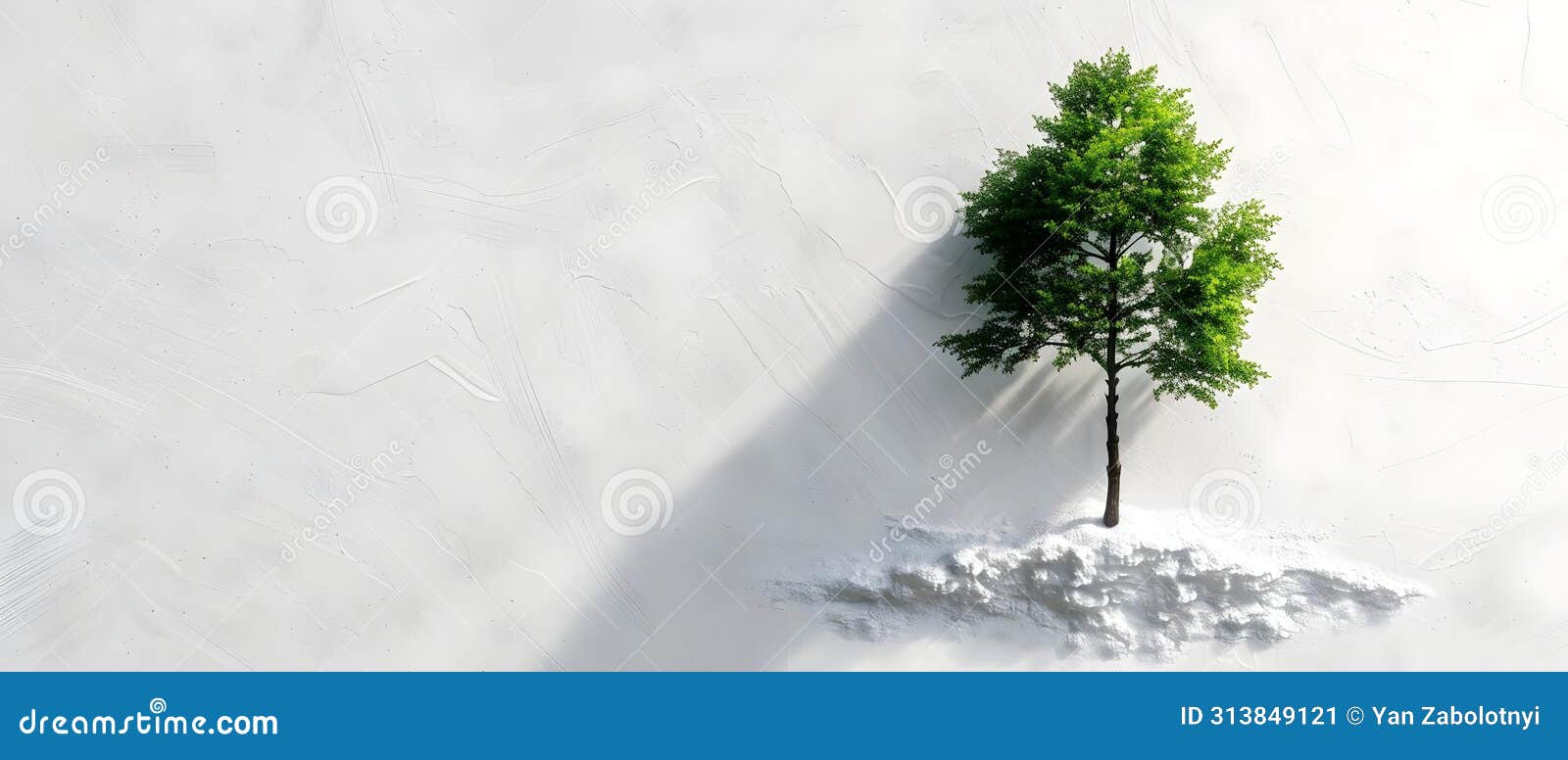 Sustainable Future: Lone Tree Symbolizing ESG Principles. Concept ...
