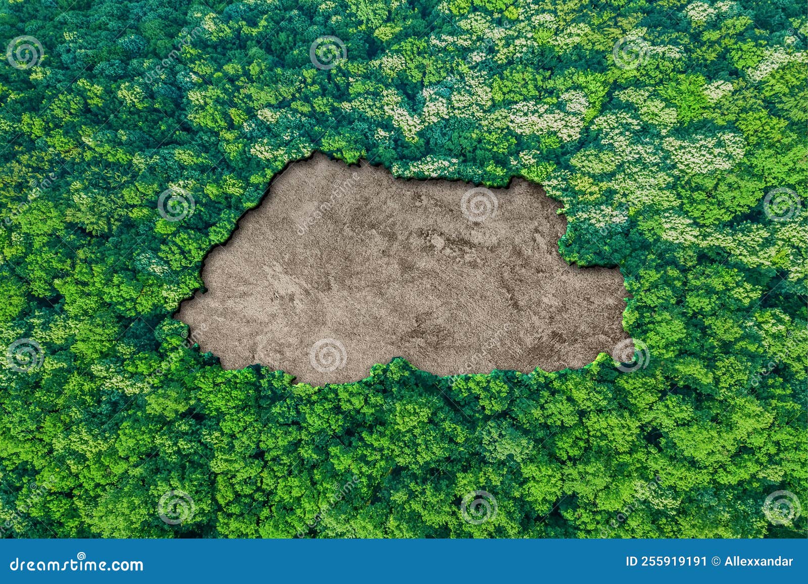 Sustainable Habitat Map of Bhutan Stock Image - Image of friendly ...