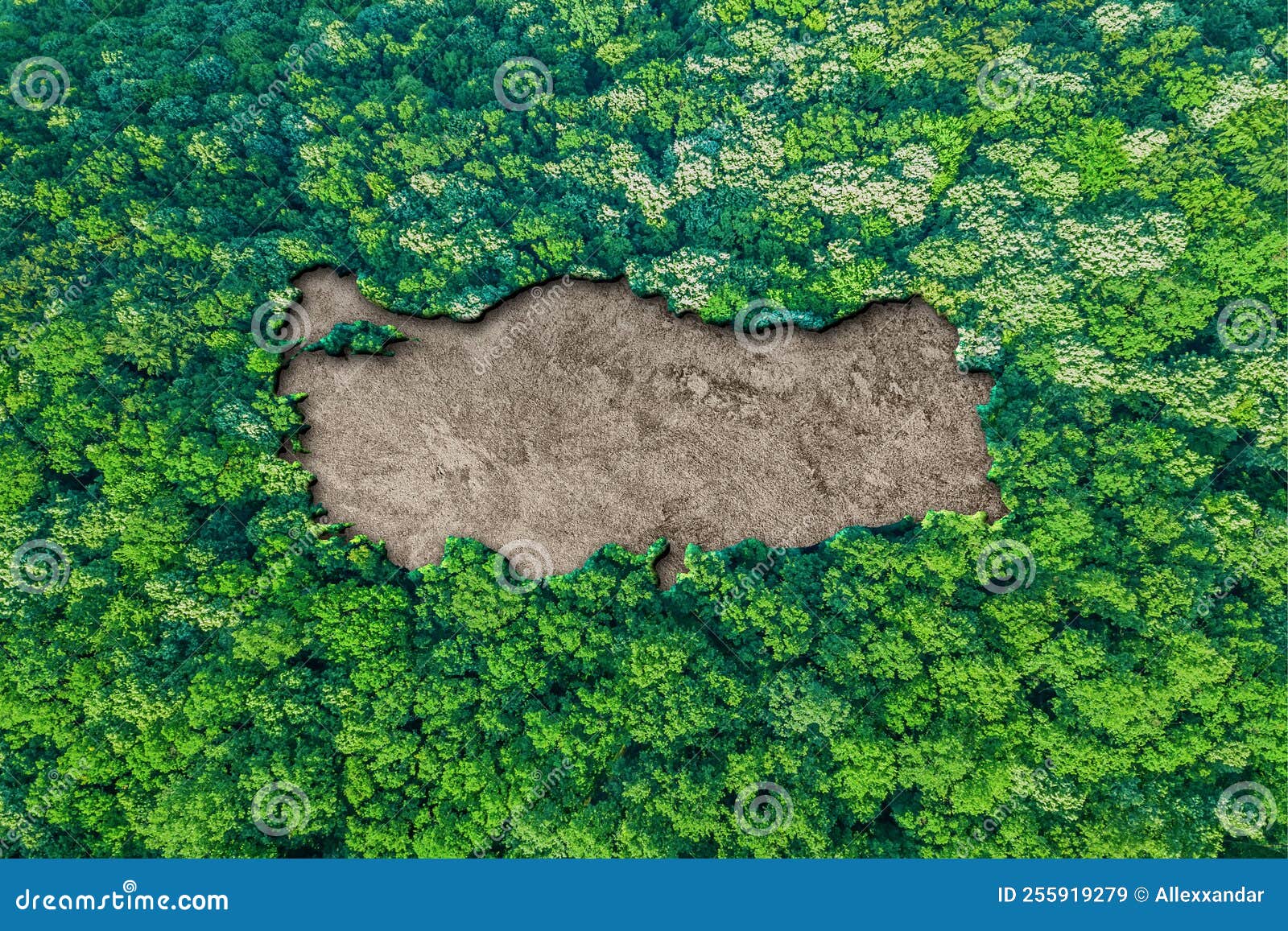 Sustainable Habitat Map of Turkey Stock Image - Image of control ...