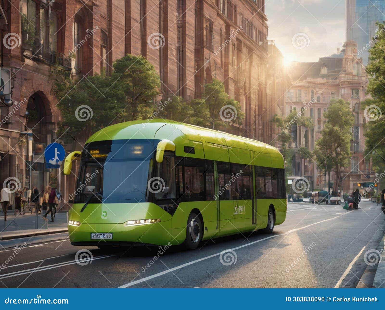 Sustainable Mobility the Future of Green Transportation - Generated by ...