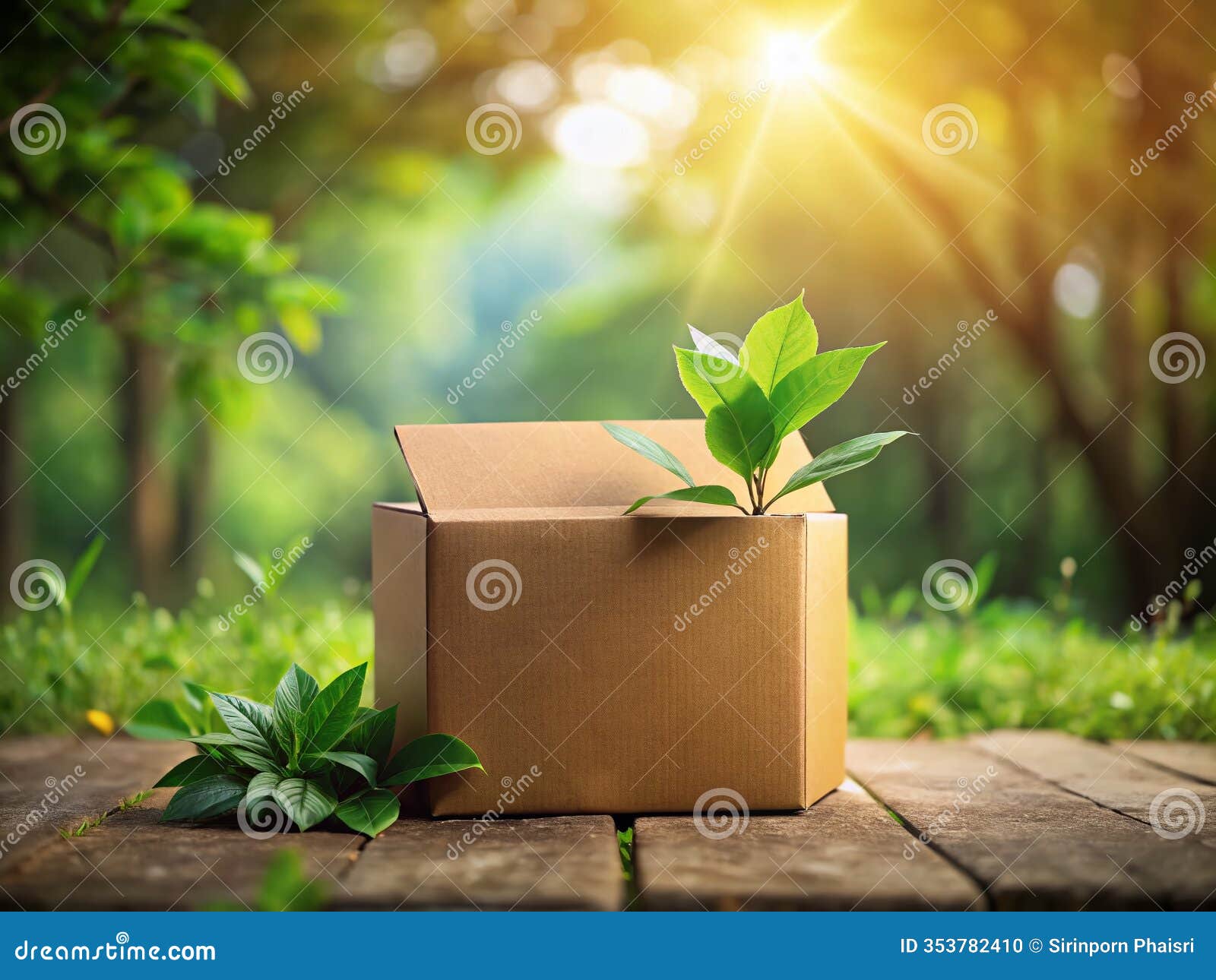 Sustainable Packaging EcoFriendly Cardboard Box Enveloped By Lush ...