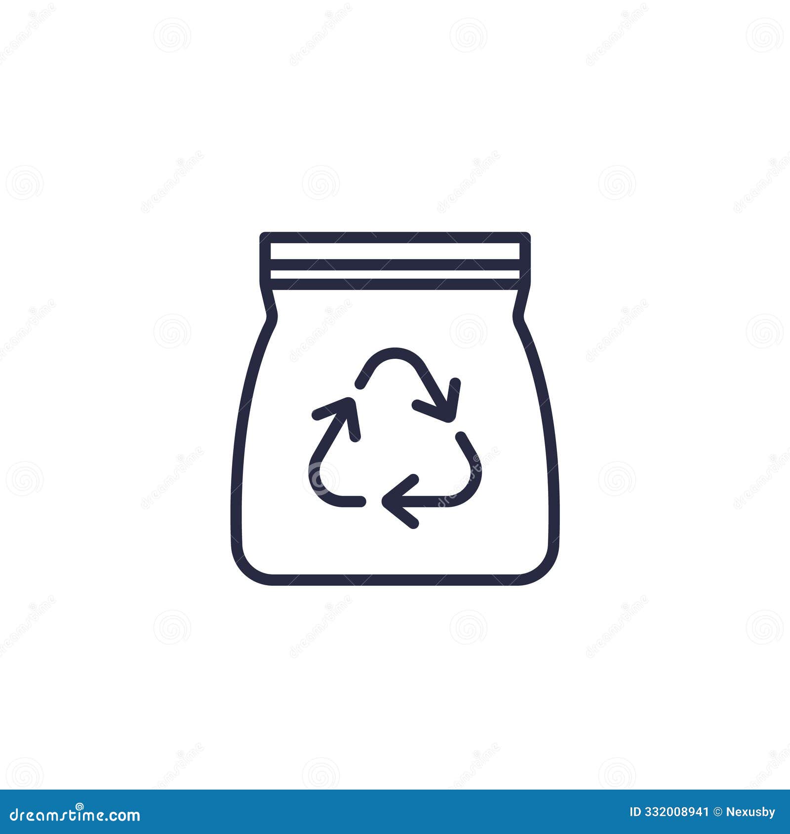 Packaging Line Icons Collection. Protection, Design, Sustainability ...