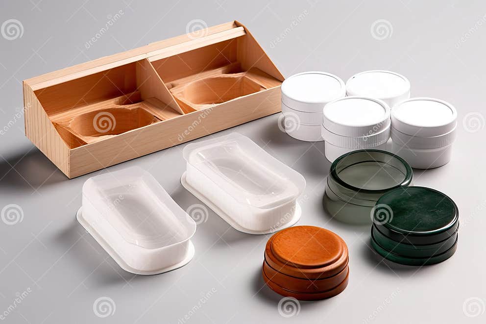 Sustainable Packaging with Refillable or Reusable Components Stock ...