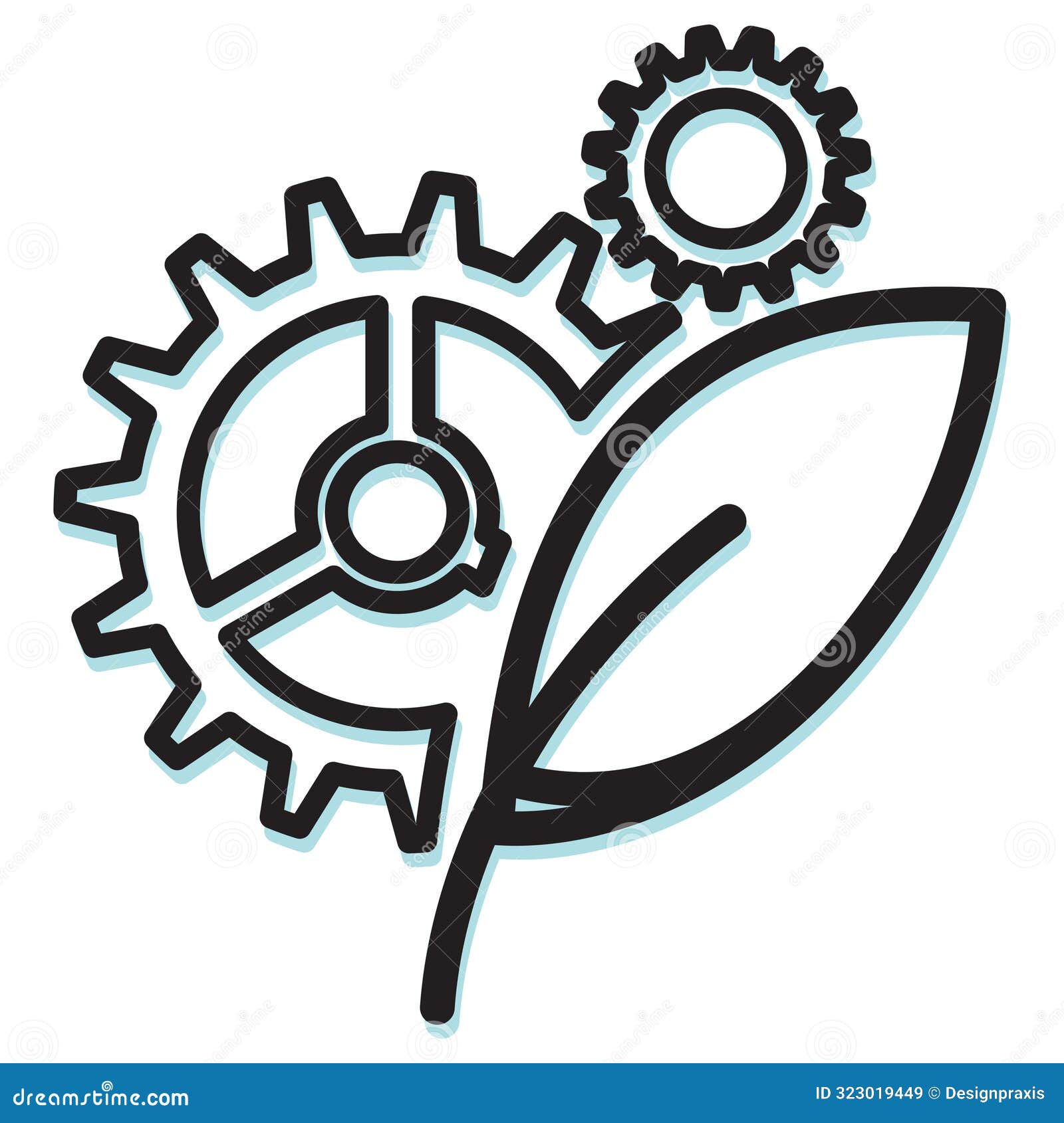 Sustainable Production Process Icon Stock Vector - Illustration of icon ...