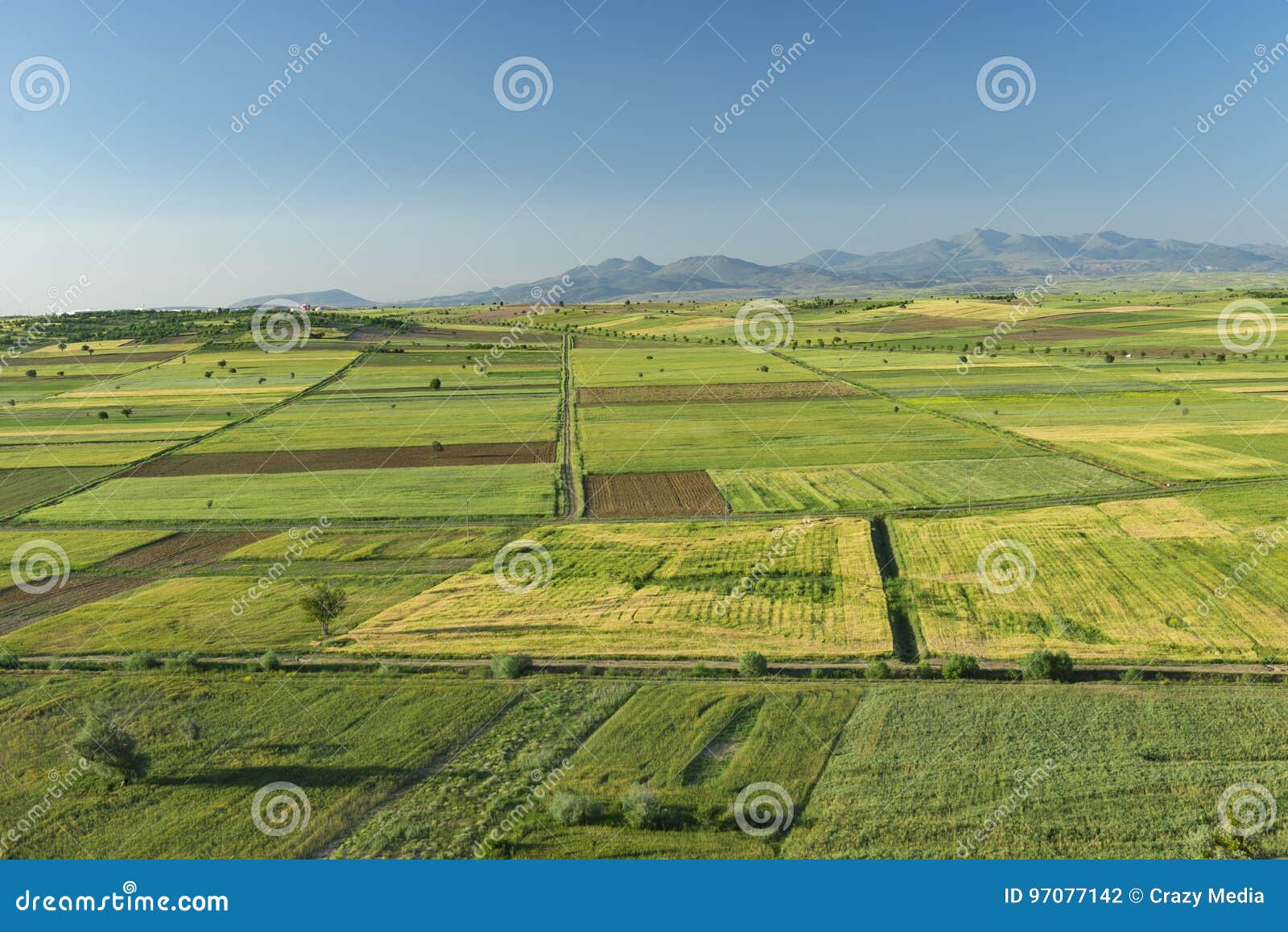Sustainable Rural Area Development Stock Photo - Image of economy ...