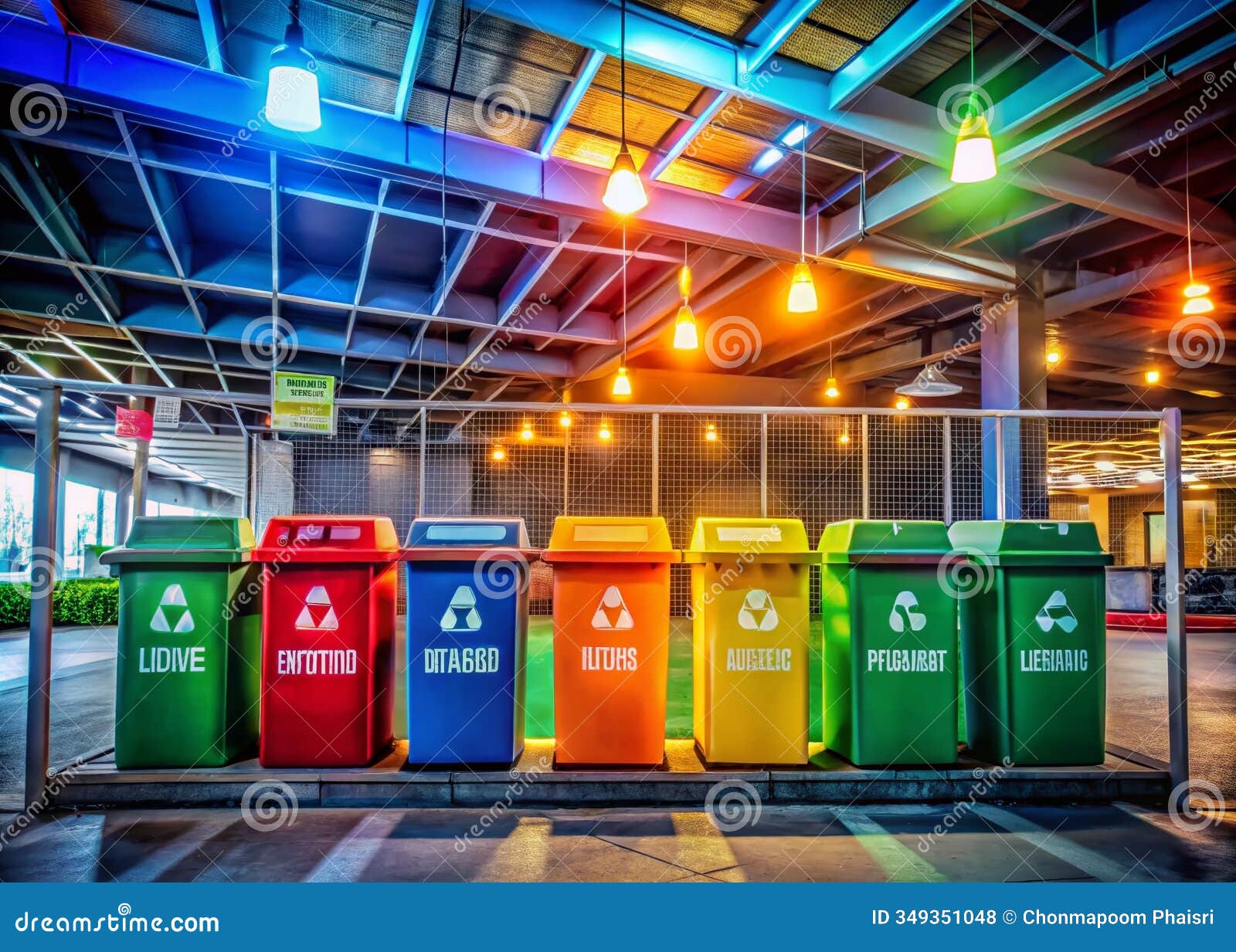 Sustainable Waste Sorting Station a LowLight Solution for Responsible ...