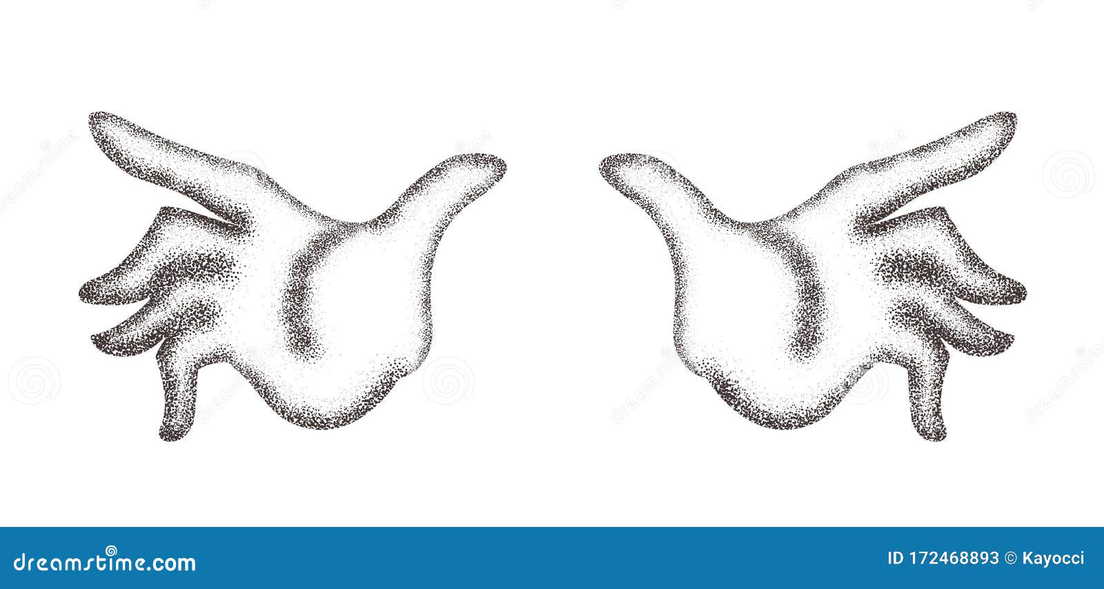 Point Drawing Touch - Demon Hands Stock Vector - Illustration of creepy ...