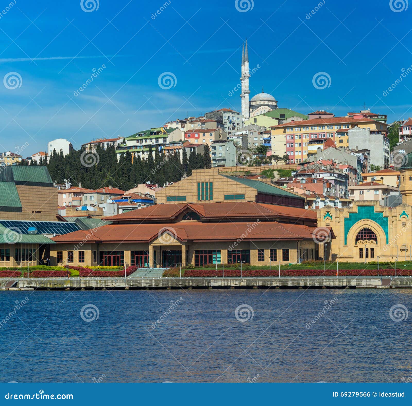 Sutluce Coast, View from Eyup, Istanbul, Turkey Stock Photo - Image of ...