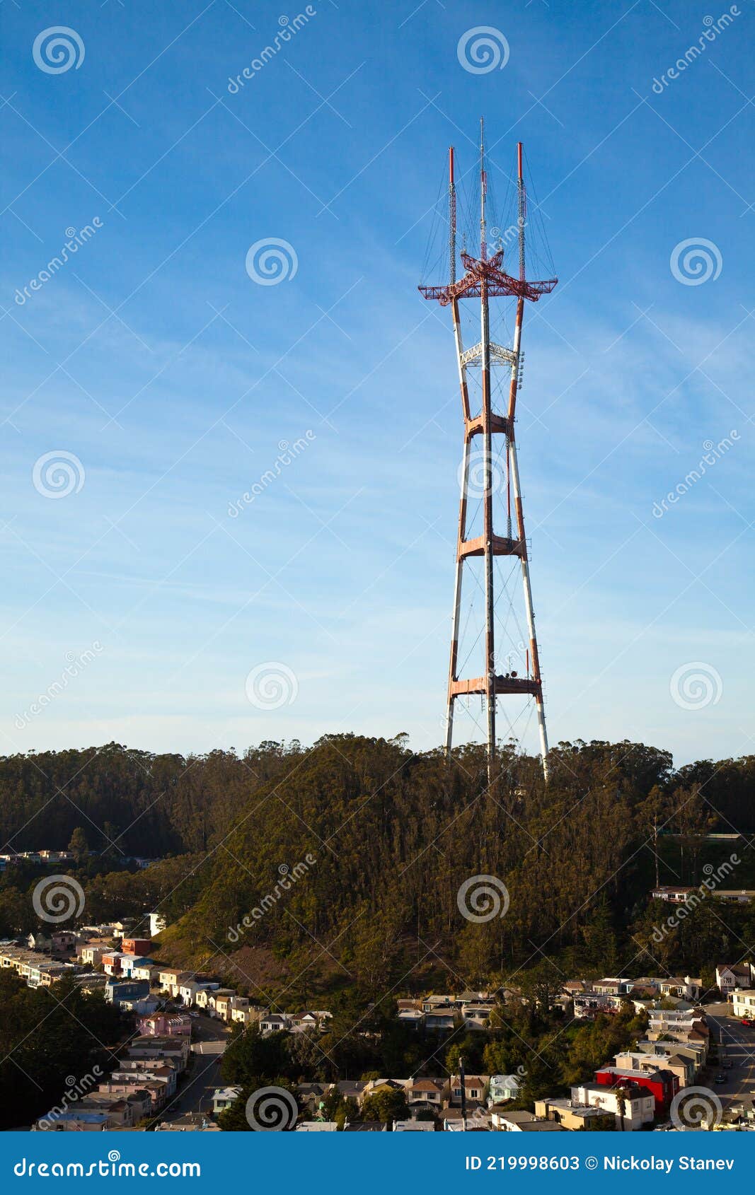 Sutro Tower Royalty-Free Stock Photography | CartoonDealer.com #219998603