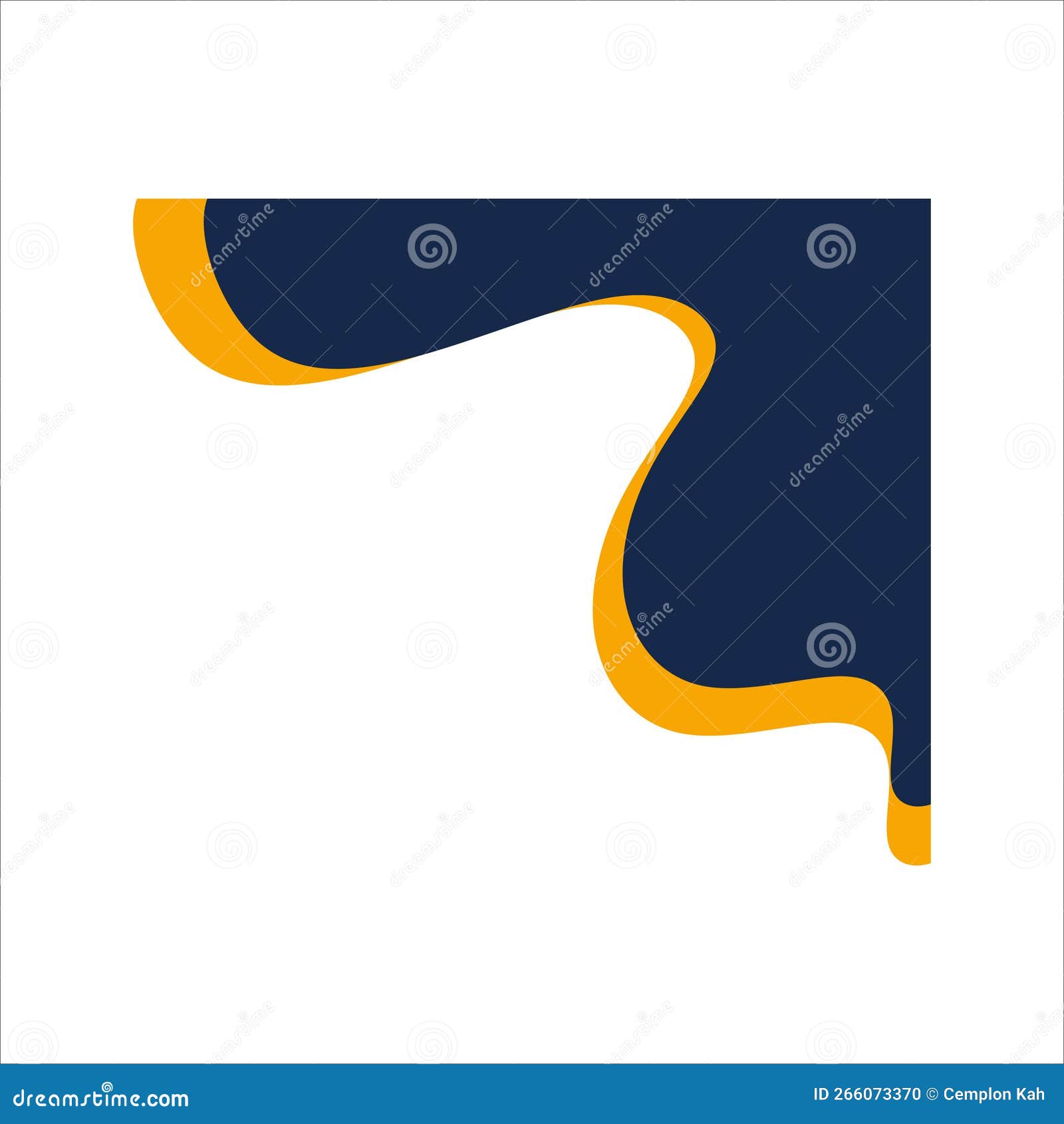 Flat Business Corner 8 stock vector. Illustration of label - 266073370