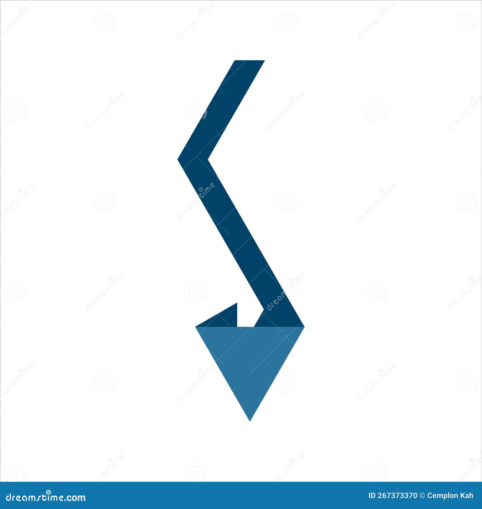 Blue and Gold Flat Lower Third Stock Vector - Illustration of font ...