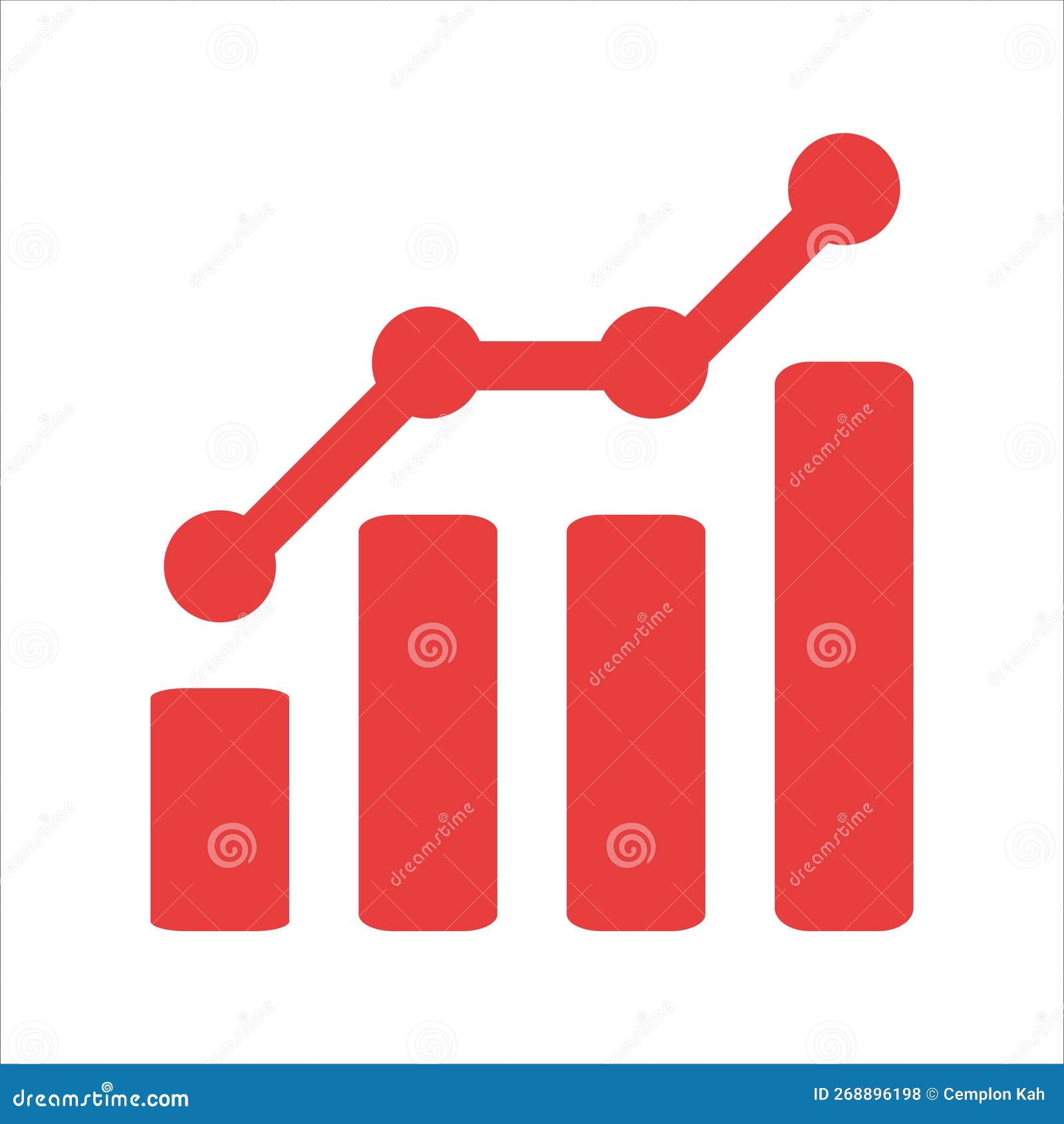 Business Growing Statistics Stock Vector - Illustration of diagram ...