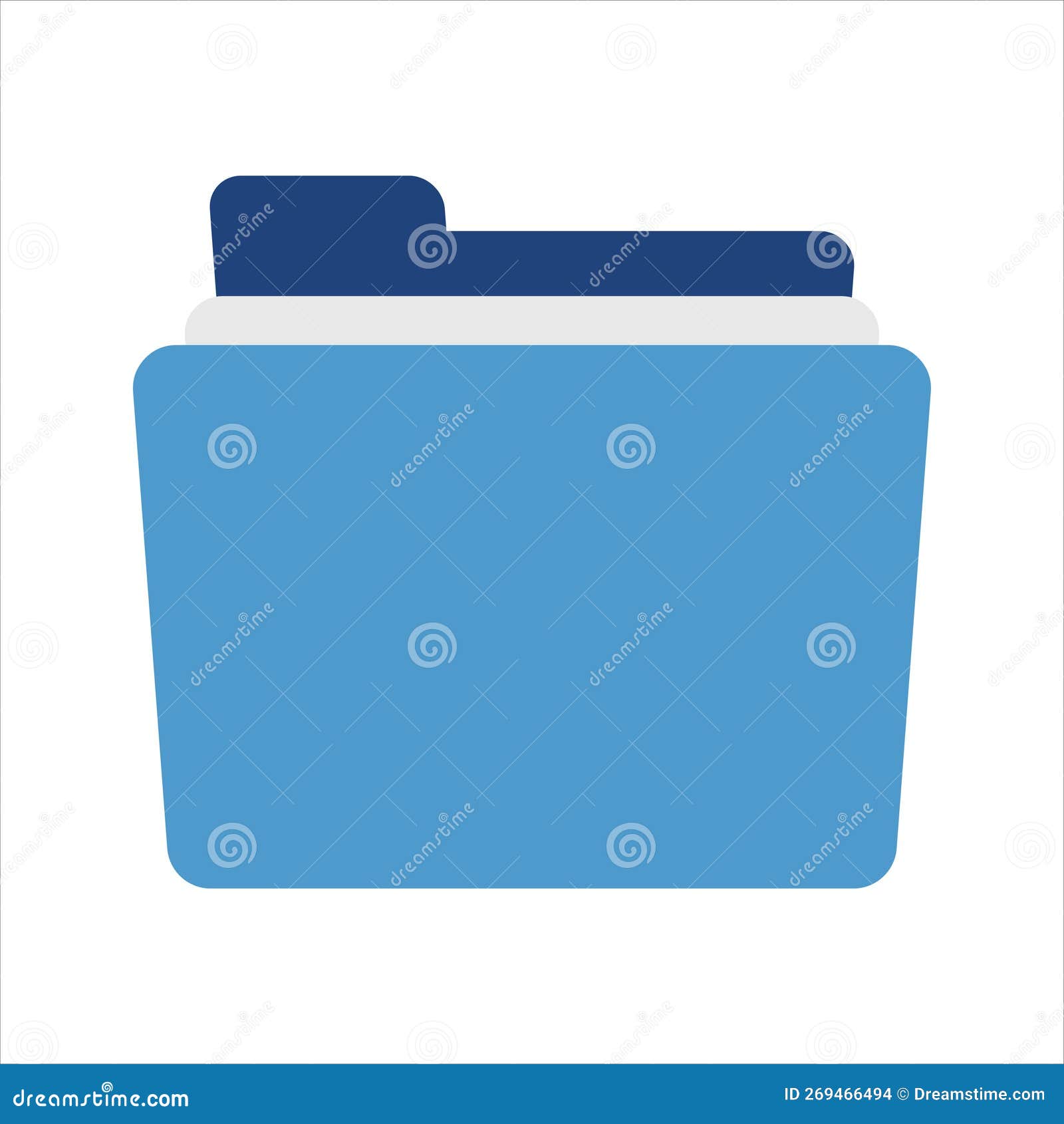 Modern Flat File Icon stock vector. Illustration of designs - 269466494